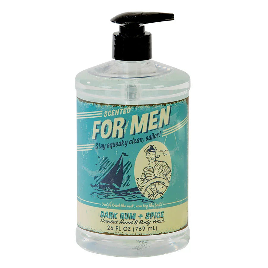 25 oz For Men Scented Hand & Body Wash – Freckled Poppy