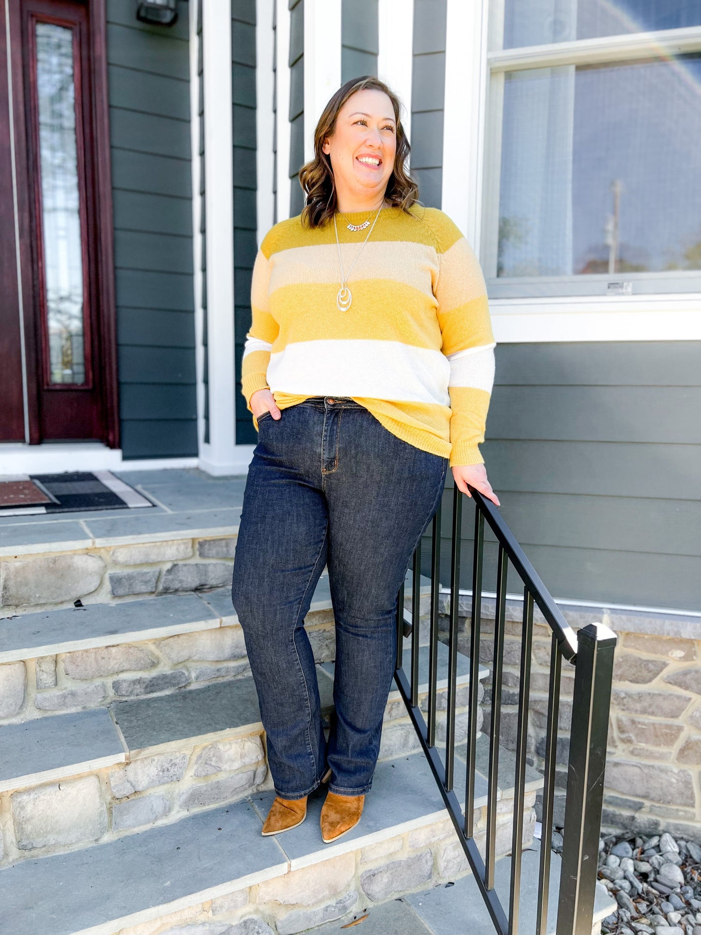 Judy Blue Dark Rinse Wash Beth Dutton Slim Bootcut Jeans – Freckled Poppy